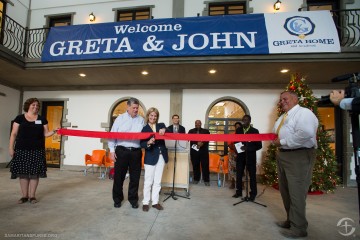 Dedication of the Greta Home and Academy