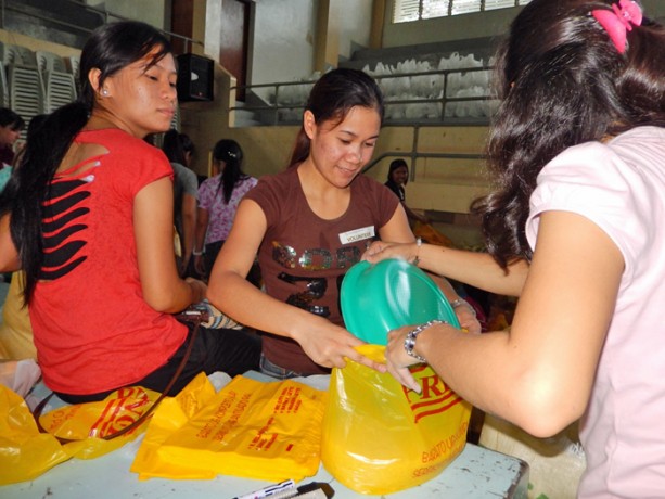Aid for Typhoon Victims