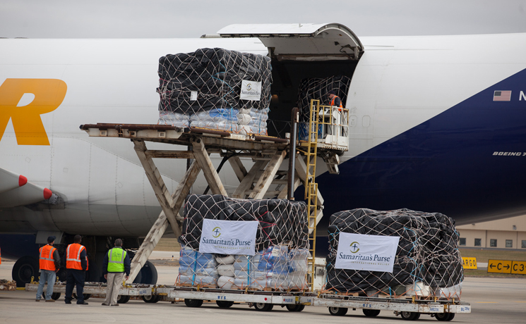Airlifting Relief to the Philippines