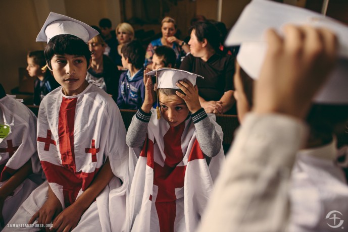 Children in Georgia Take The Greatest Journey