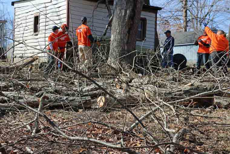 Cleaning Up After an Ice Storm