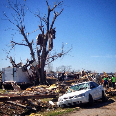 Helping Tornado Victims in Tulsa