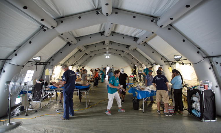 Emergency Field Hospital Deploys for the First Time