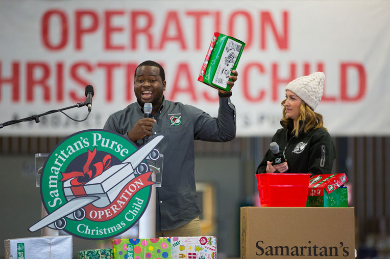 Operation Christmas Child Shoebox Processing Center Events with ...