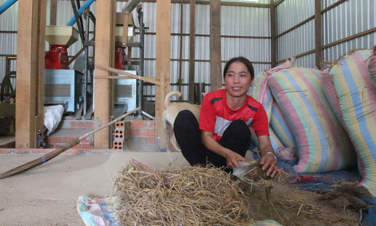 A Rice Mill Provides a Safe Return Home