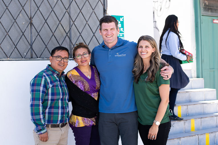 Edward and Kristy Graham Distribute Operation Christmas Child Shoeboxes ...