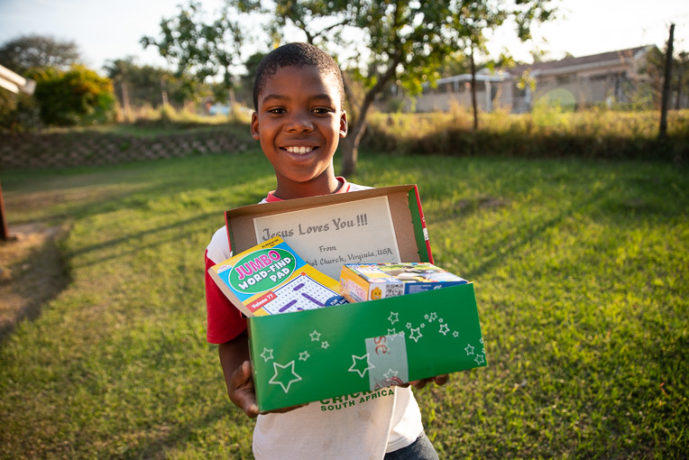 Shoeboxes Are an Answer to Children’s Prayers in South Africa
