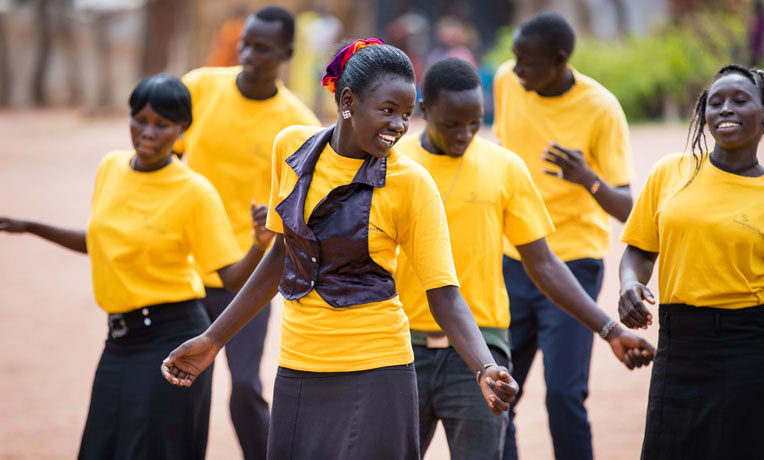 Drama Team Shares the Gospel in South Sudan Refugee Camp