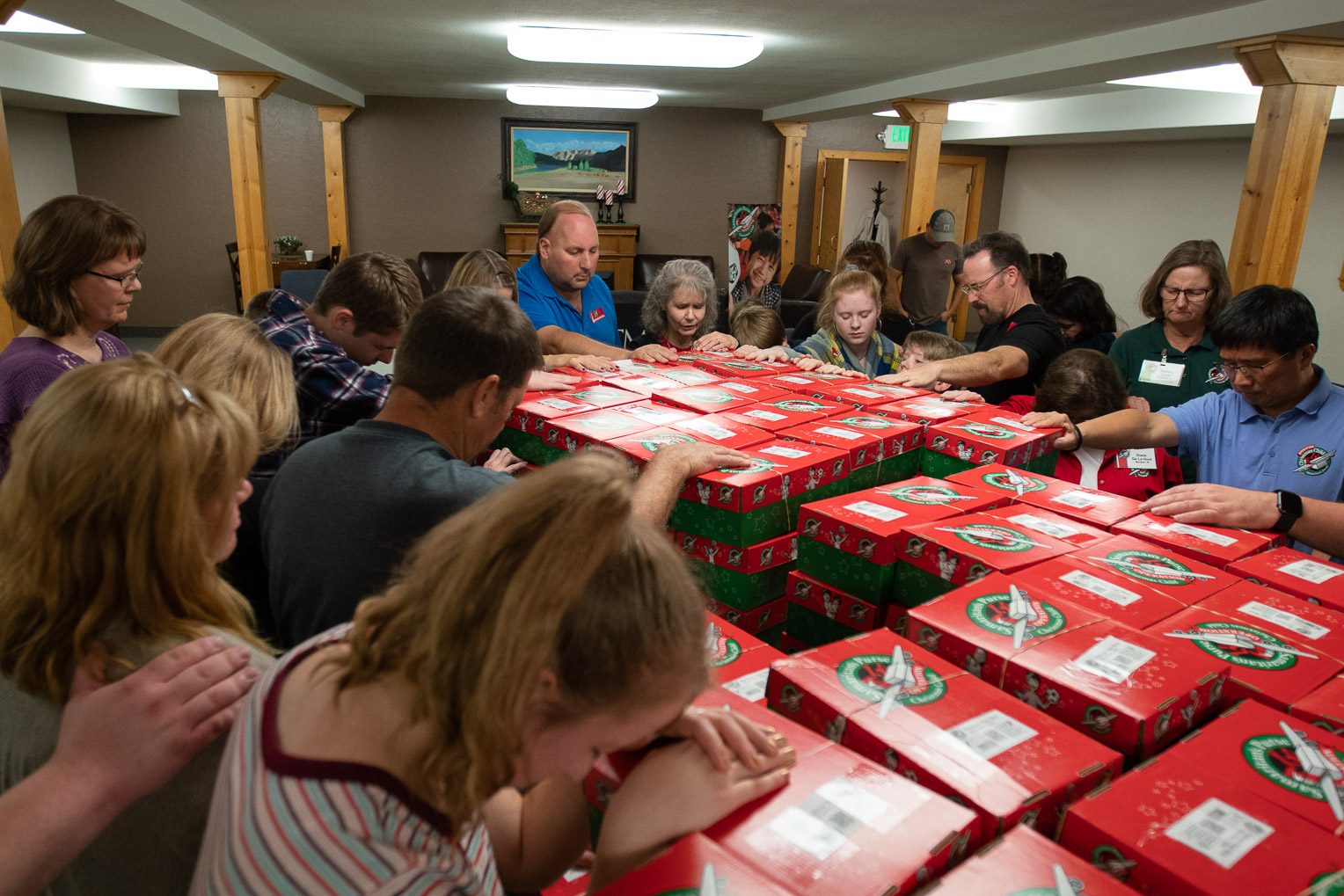 Idaho Woman Celebrates Milestone Birthday by Packing Shoeboxes