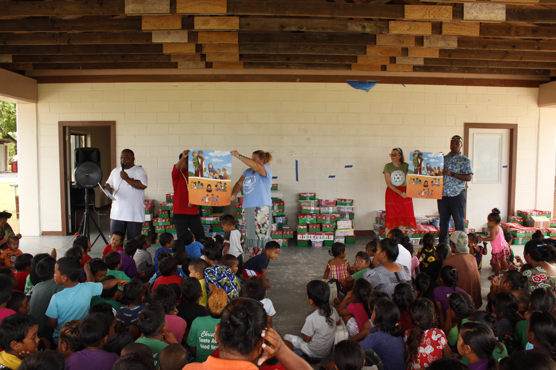 Island with No Power, No Airport Receives Shoebox Gifts