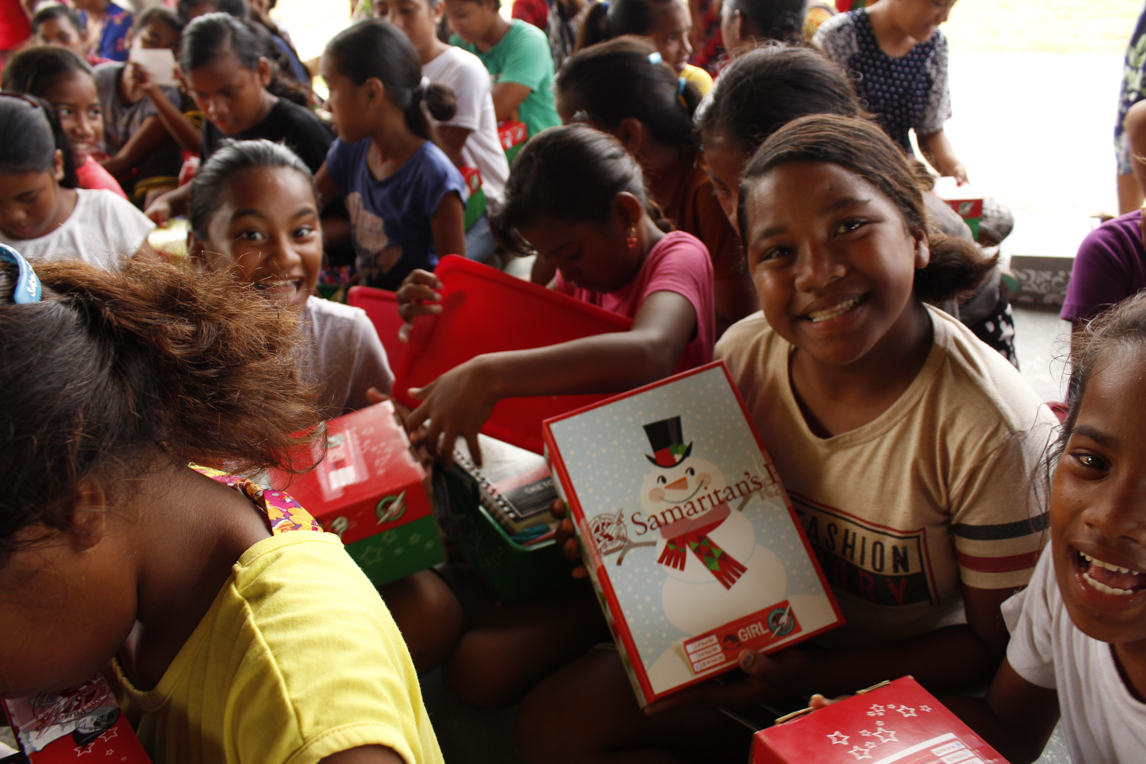 Island with No Power, No Airport Receives Shoebox Gifts