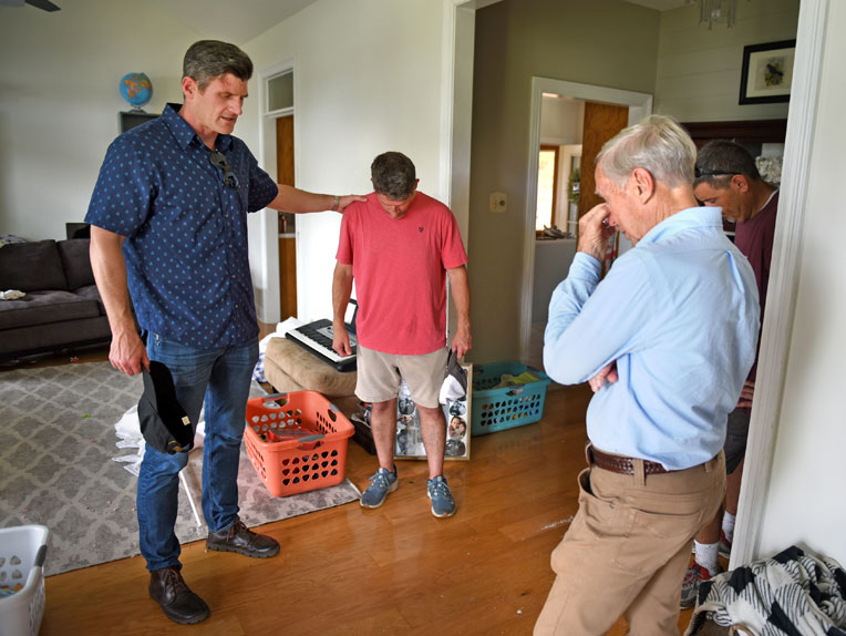 Edward Graham Travels to Louisiana to Encourage Families