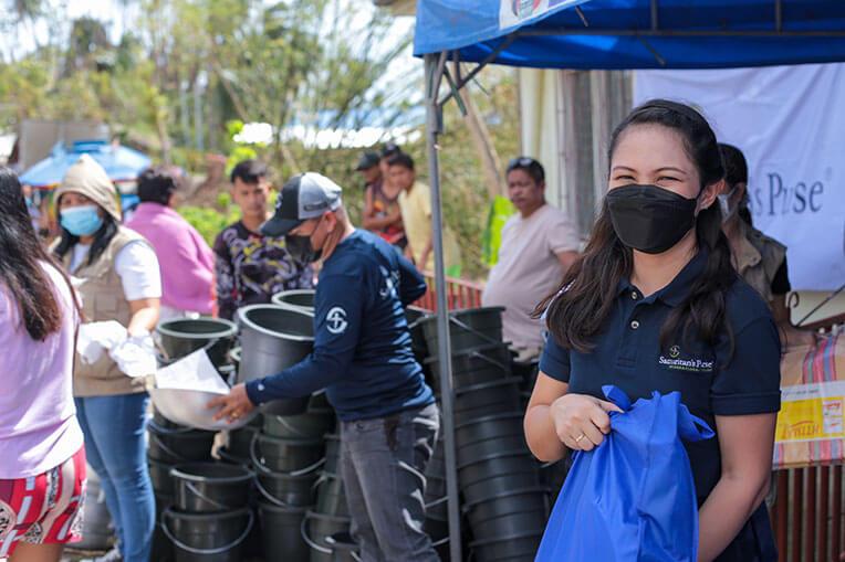 Typhoon Victims Grateful for Emergency Relief