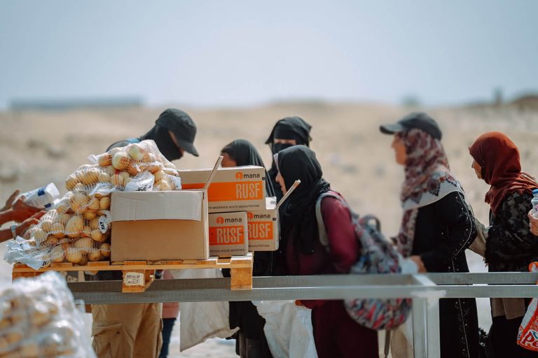 Airlifting Emergency Food for Families in Gaza
