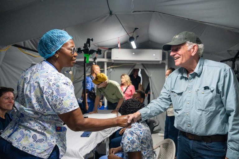 Franklin Graham Sees Relief Work in Jamaica; Operation Christmas Child ...